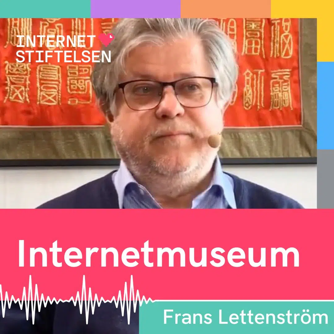 Frans Lettenström – arkiverade den svenska webben | Internetmuseum