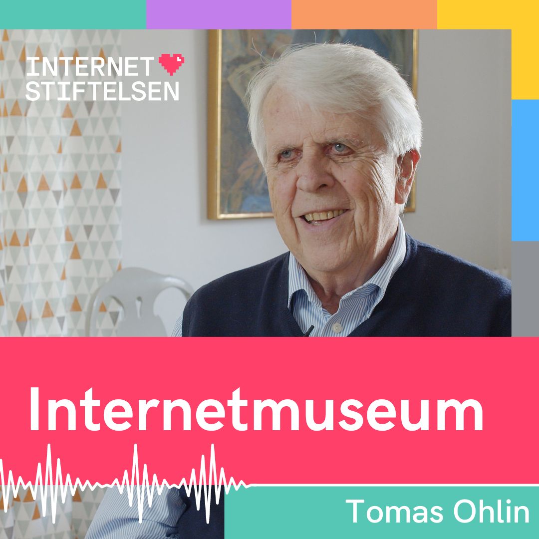 Tomas Ohlin – internetpionjär i medborgarens tjänst | Internetmuseum