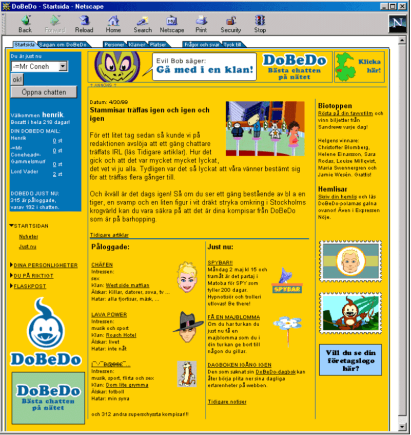 Sociala medier | Internetmuseum