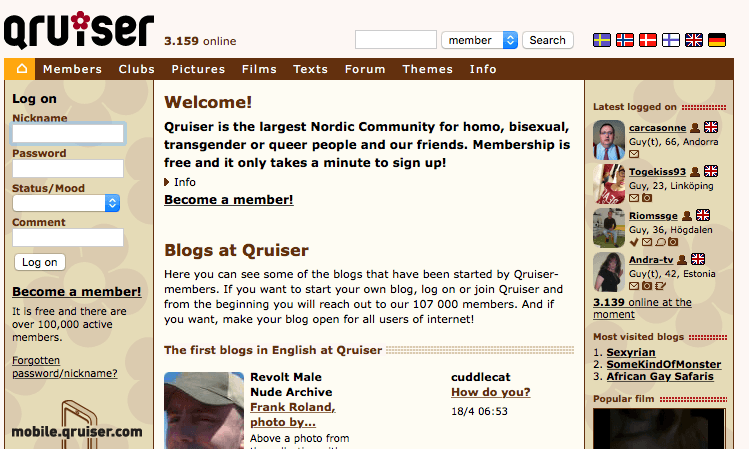 Qruiser | Internetmuseum