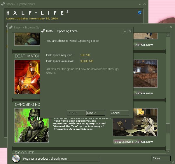 Med Steam behöver du inga skivor | Internetmuseum